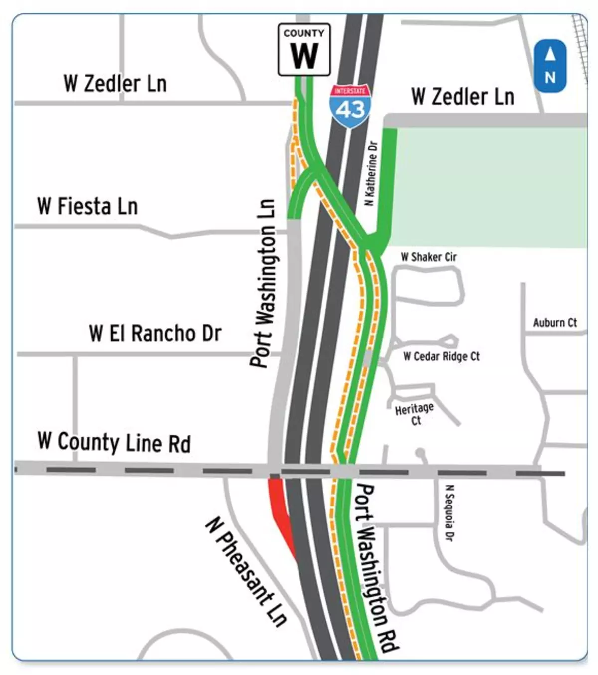 Port Washington Road Reopens on December 21 | Mequon WI